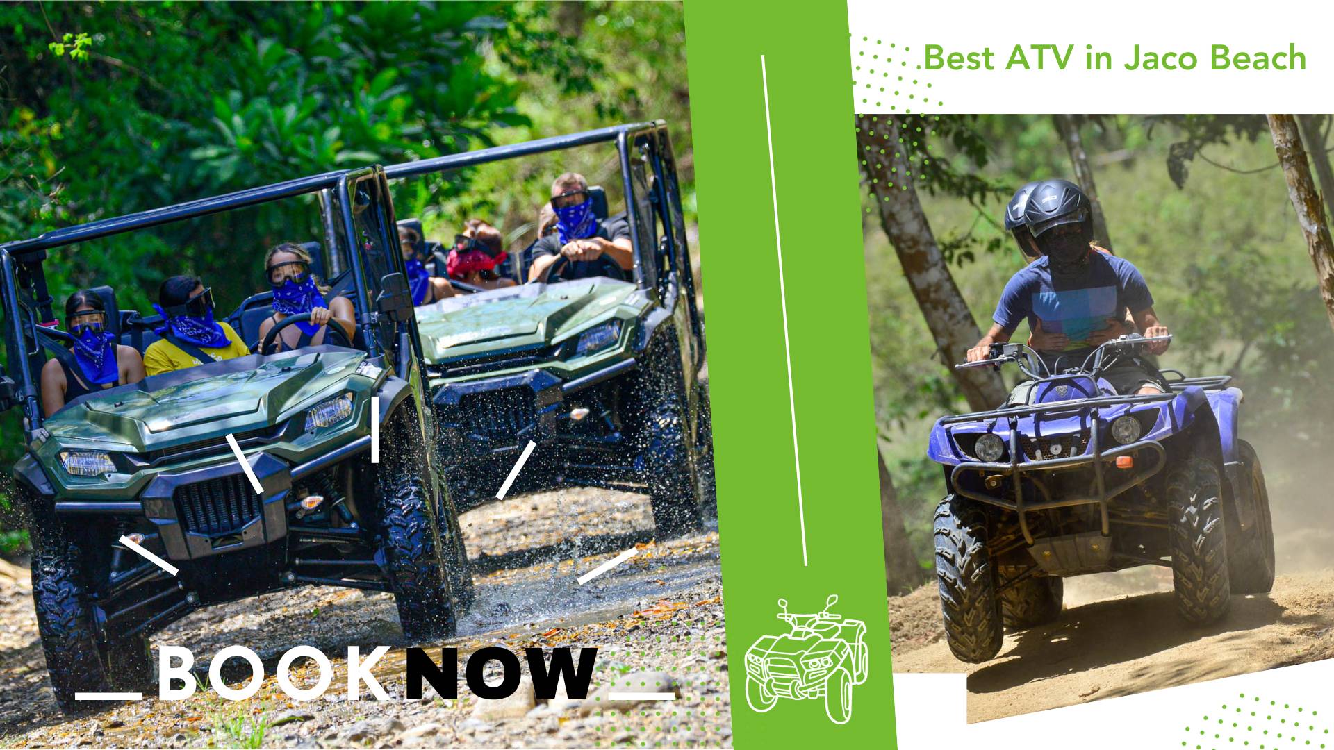 Riders Adventures ATV Tours in Jaco Beach Costa Rica
